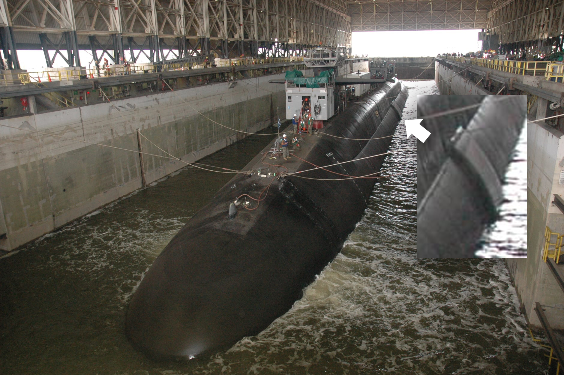 Ballistic Missile Submarine USS Tennessee Emerges From Refit Sporting A ...