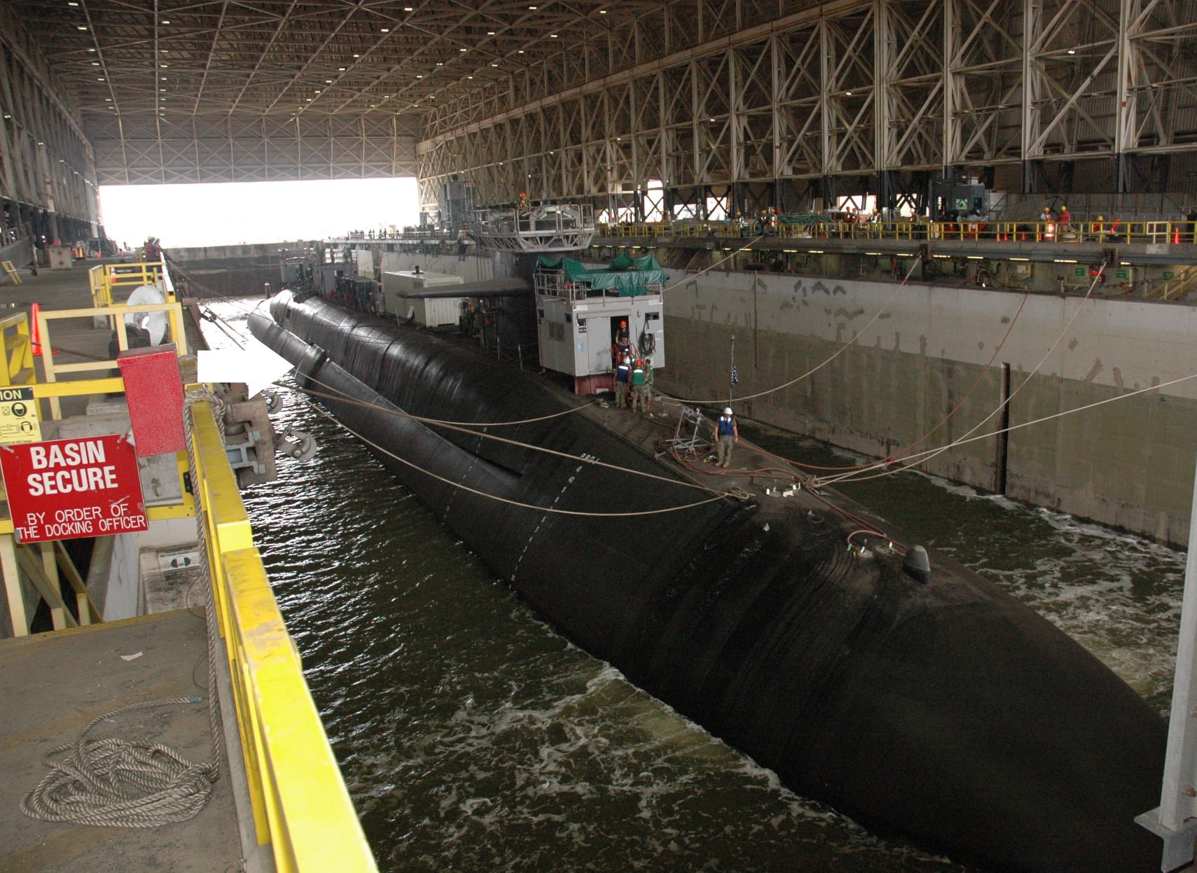 Ballistic Missile Submarine USS Tennessee Emerges From Refit Sporting A ...