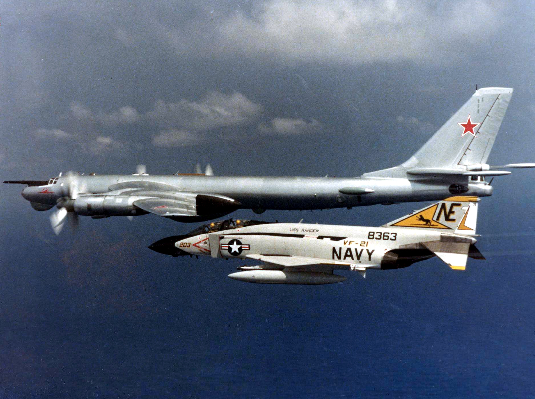 Watch A Russian Tu-95MS Bear Bomber Unleash Its Cold War-Era Tail Guns