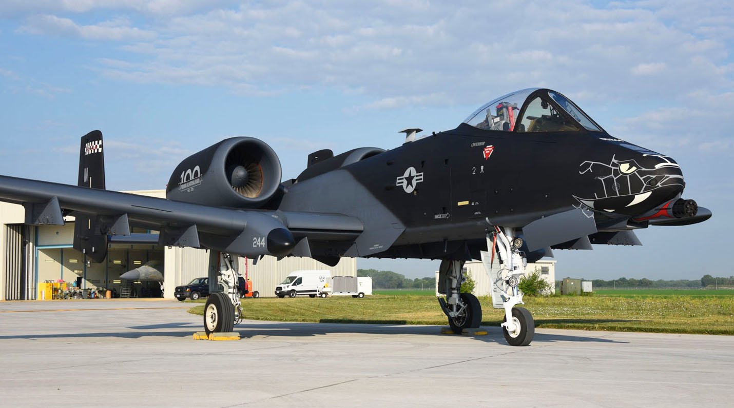 Behold The Awesomeness Of This Black A-10 Warthog