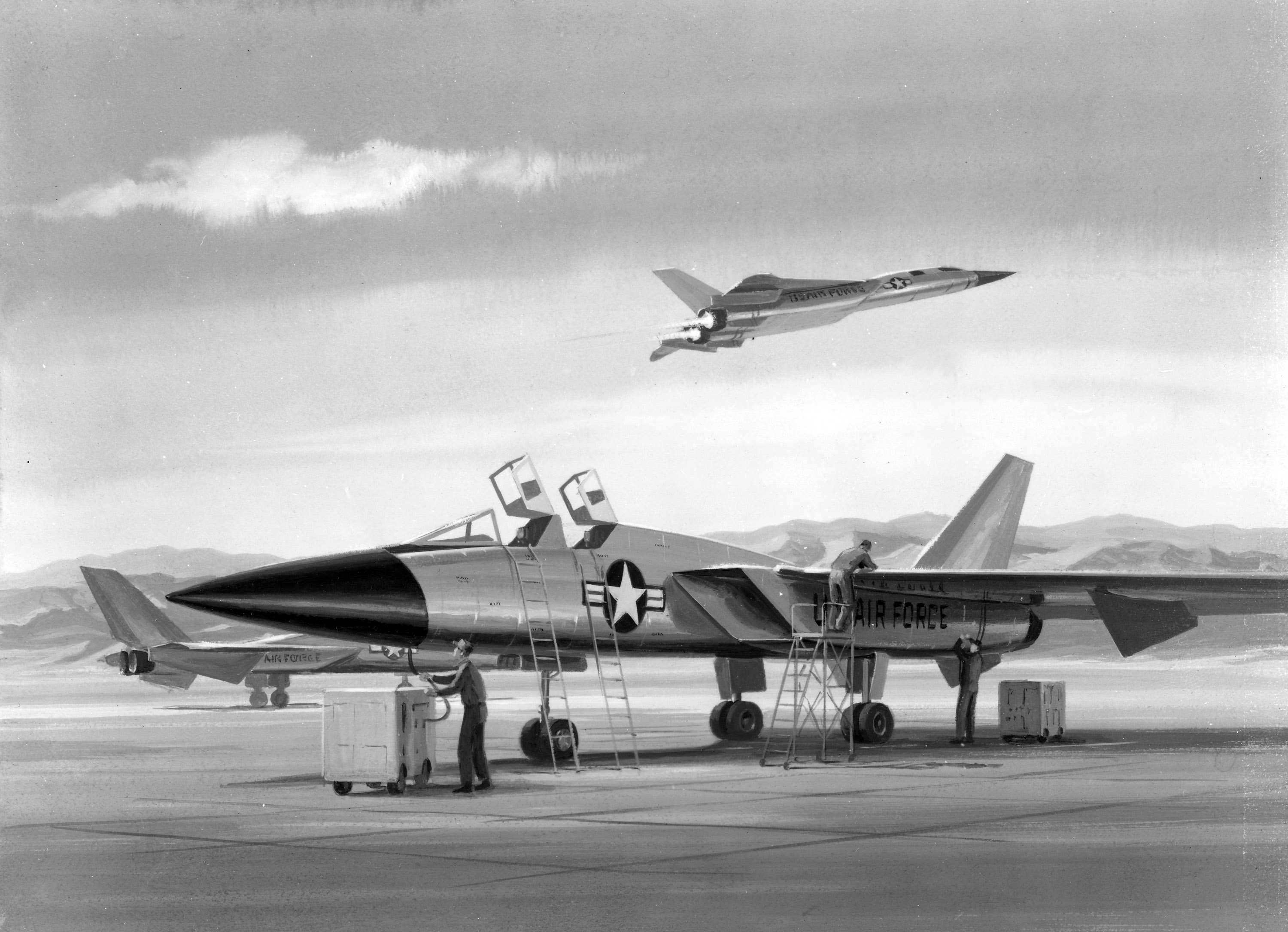 The Mach-3 XF-108 Rapier Would Have Packed Its Big Missiles On A ...