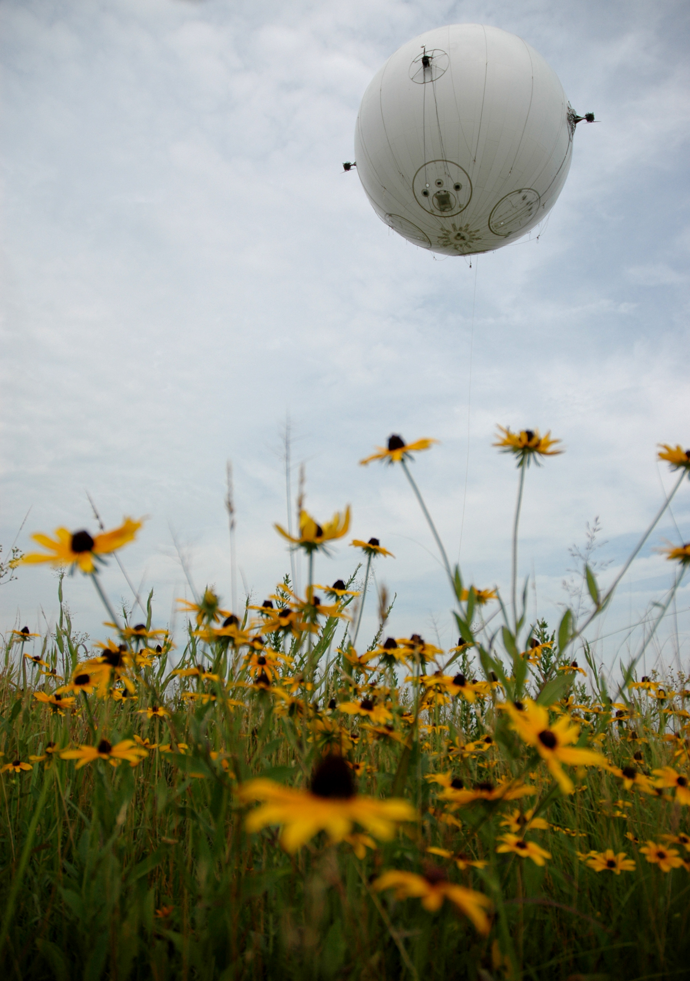 This Spherical Manned Airship Was Tested By The Navy As An Eye In The Sky