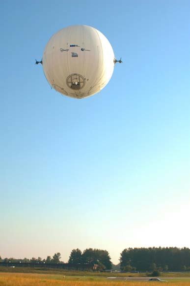 This Spherical Manned Airship Was Tested By The Navy As An Eye In The Sky