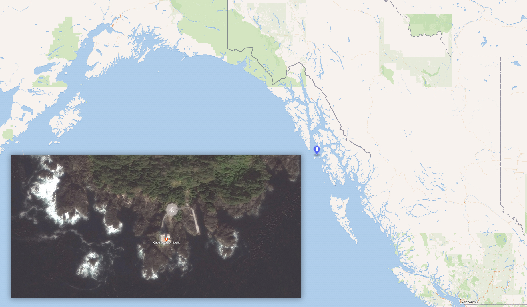 This Remote Alaskan Lighthouse's Wooden Helipad Belongs In Star Wars