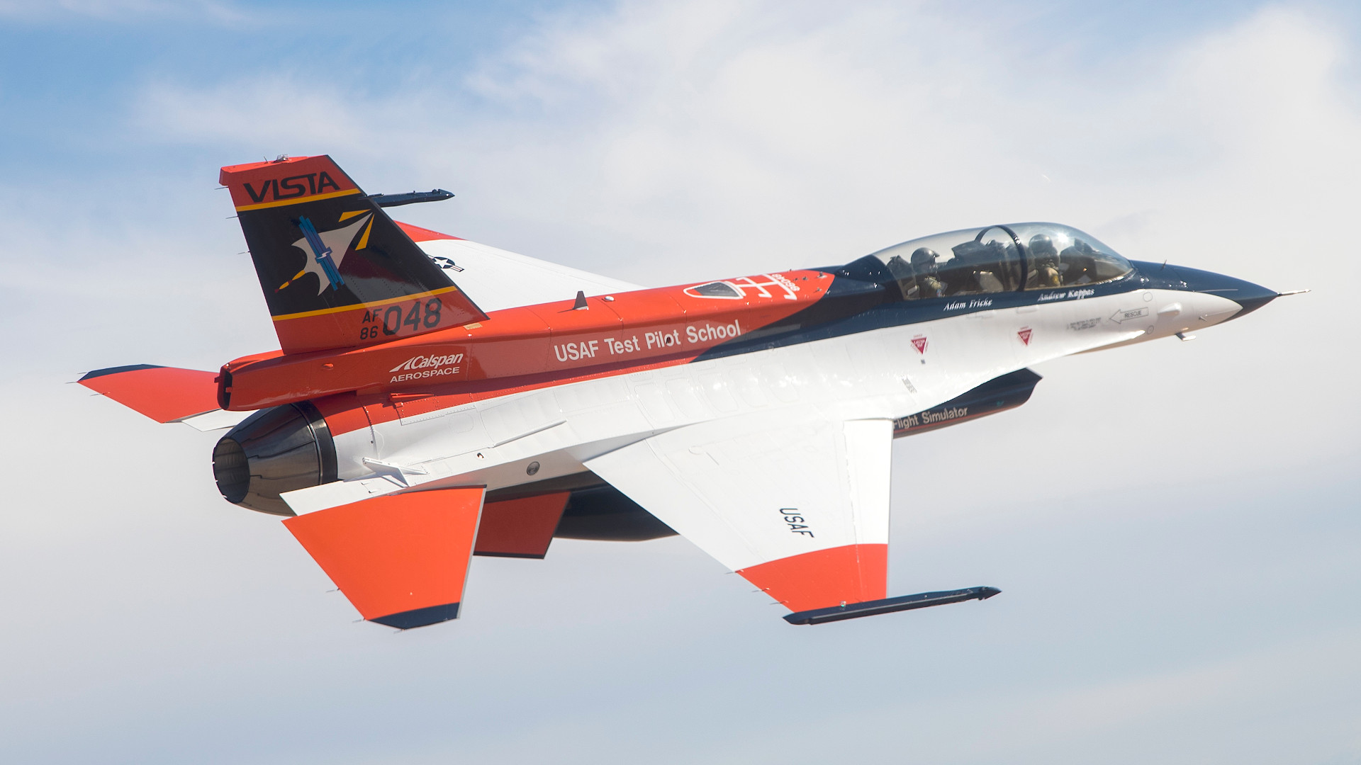 Highly Modified Air Force Test Pilot School F-16 Is Now An X-Plane