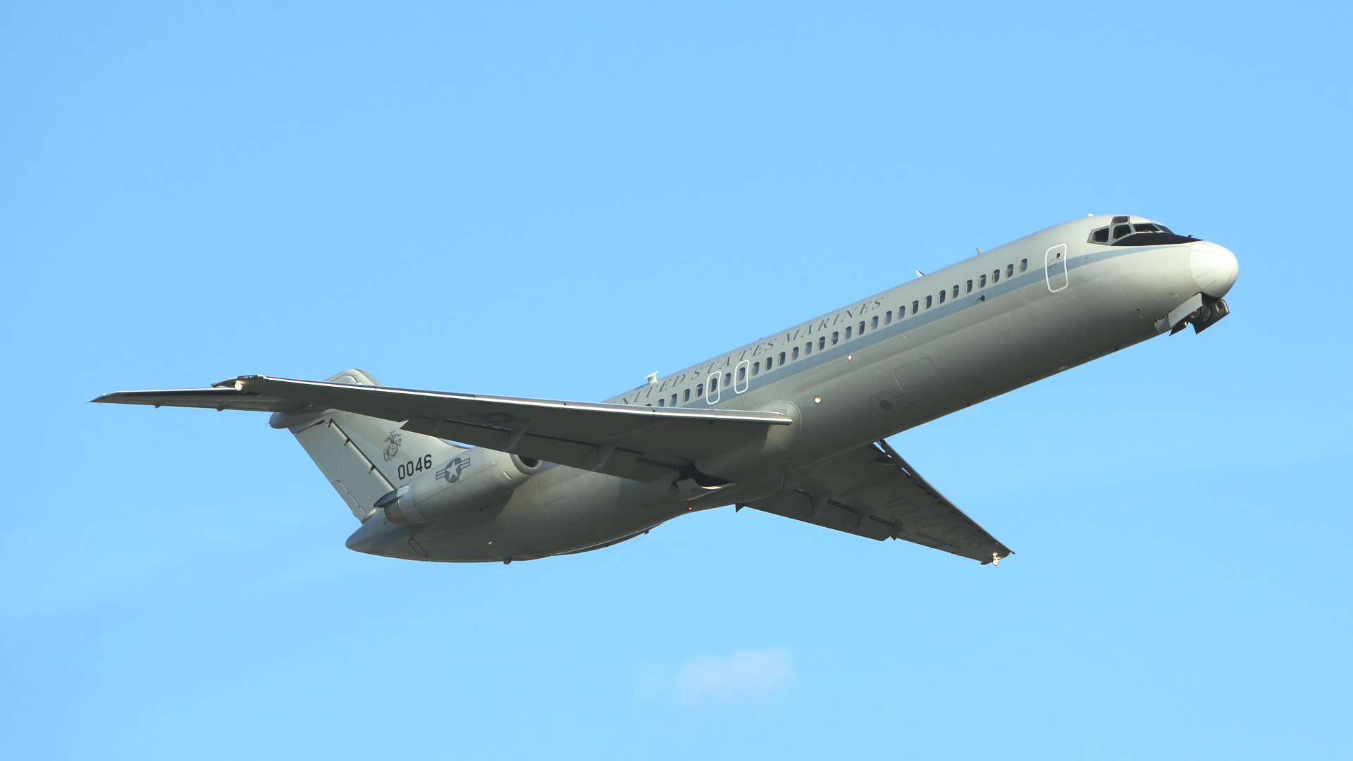 Retired Marine C-9B Jet Transport Is Getting Second Life As An Air ...