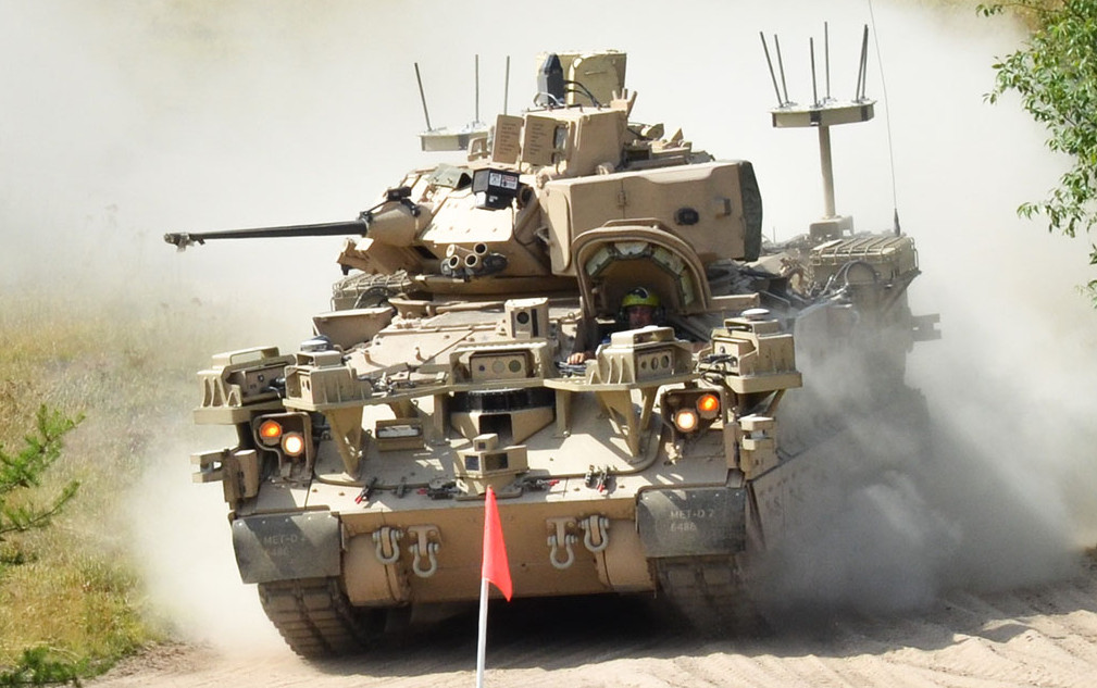 Ripsaw Unmanned Mini-Tank Sent To The Army's Shooting Range For The ...