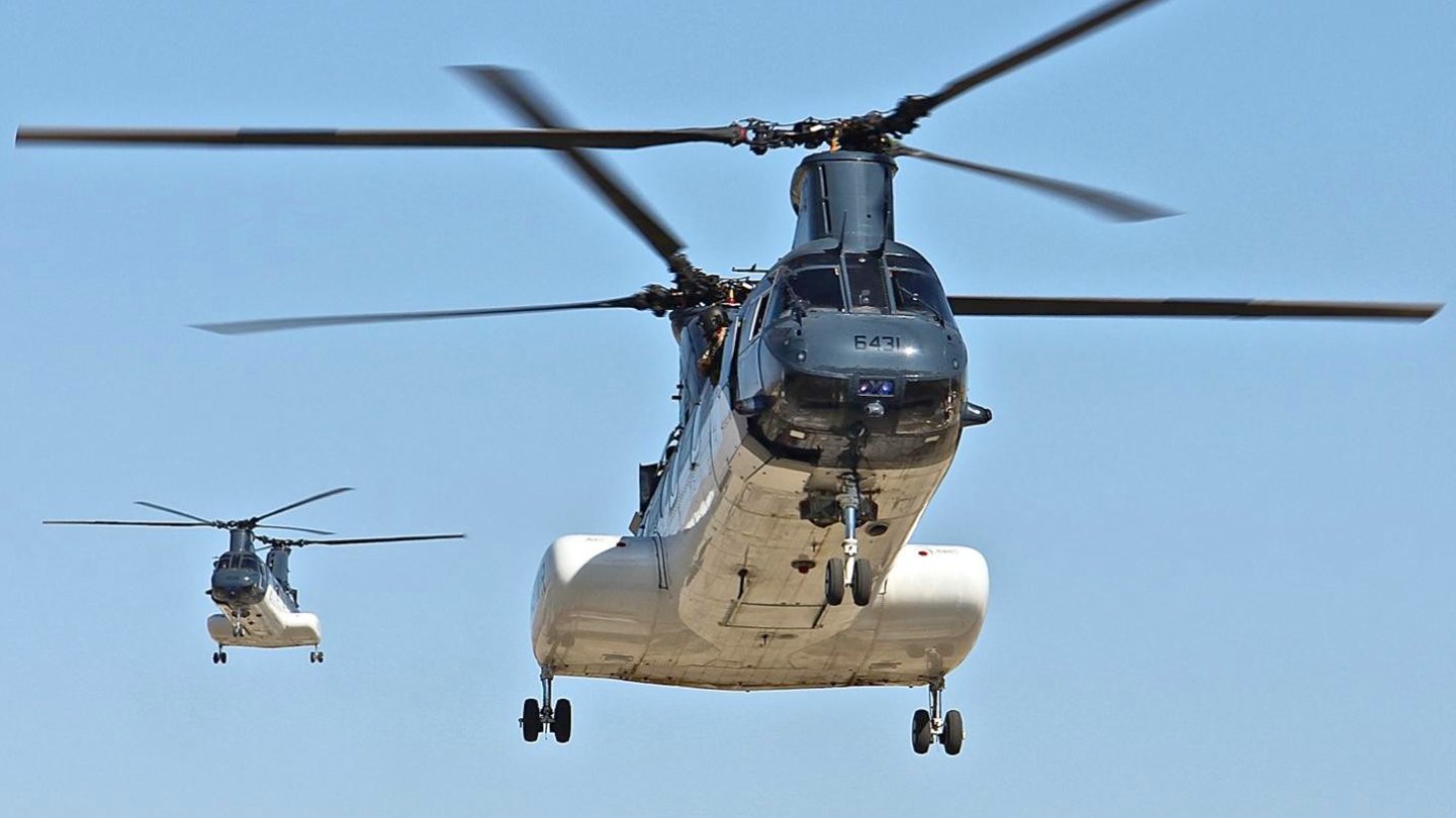 Five Decades After Evacuating The Embassy In Saigon The CH-46 Phrog Did ...