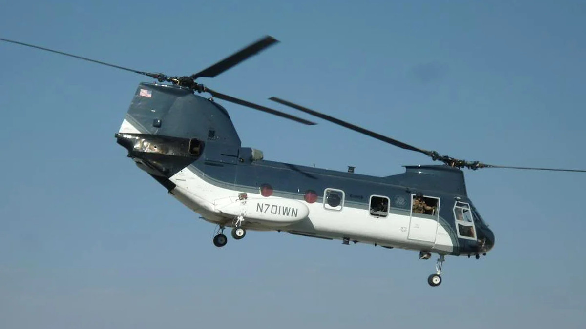 The State Department Has Abandoned Its CH-46 Helicopters In Afghanistan