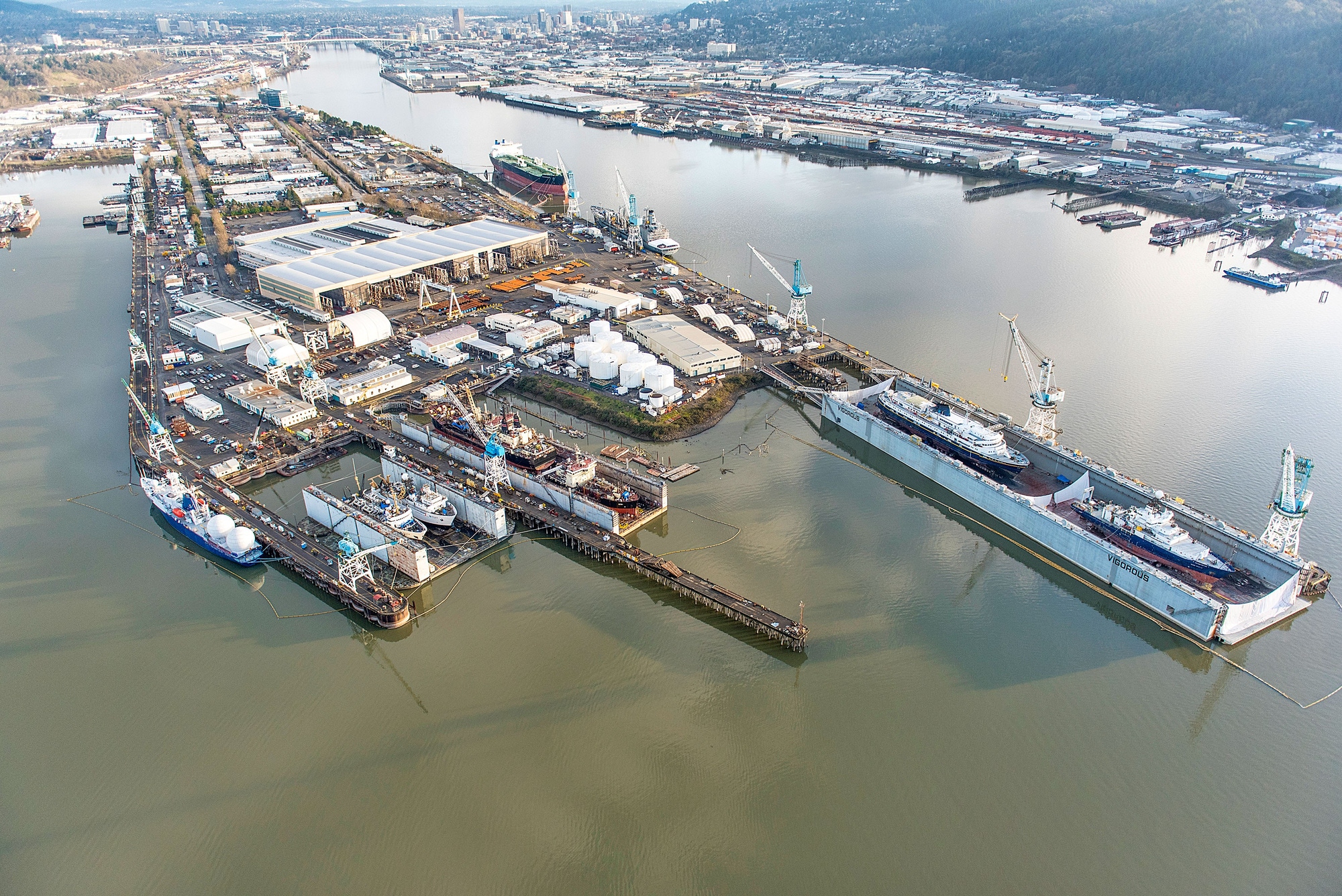 Chemical Accident Aboard Navy Destroyer In Portland Brings Refit To A Halt