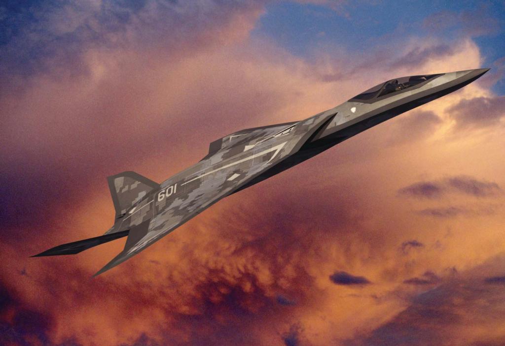 Mysterious Stealthy Shape That Resembles Future Fighter Concepts ...