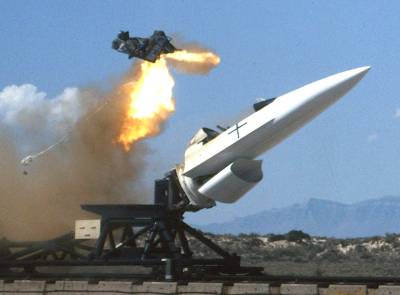 Feel The Speed In These Incredible Photos From The Air Force's Rocket ...