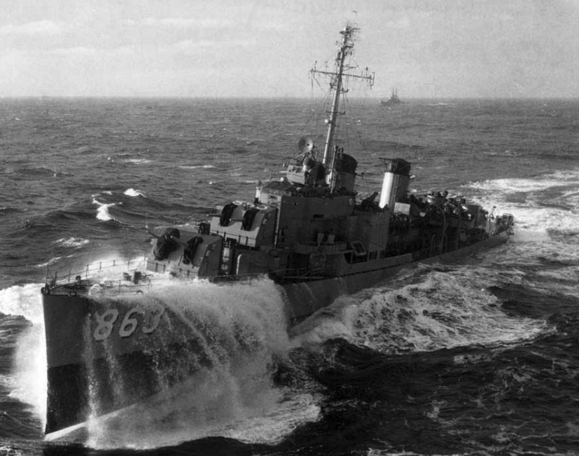 Life On The High Seas Aboard A Tin Can Destroyer During The Cold War