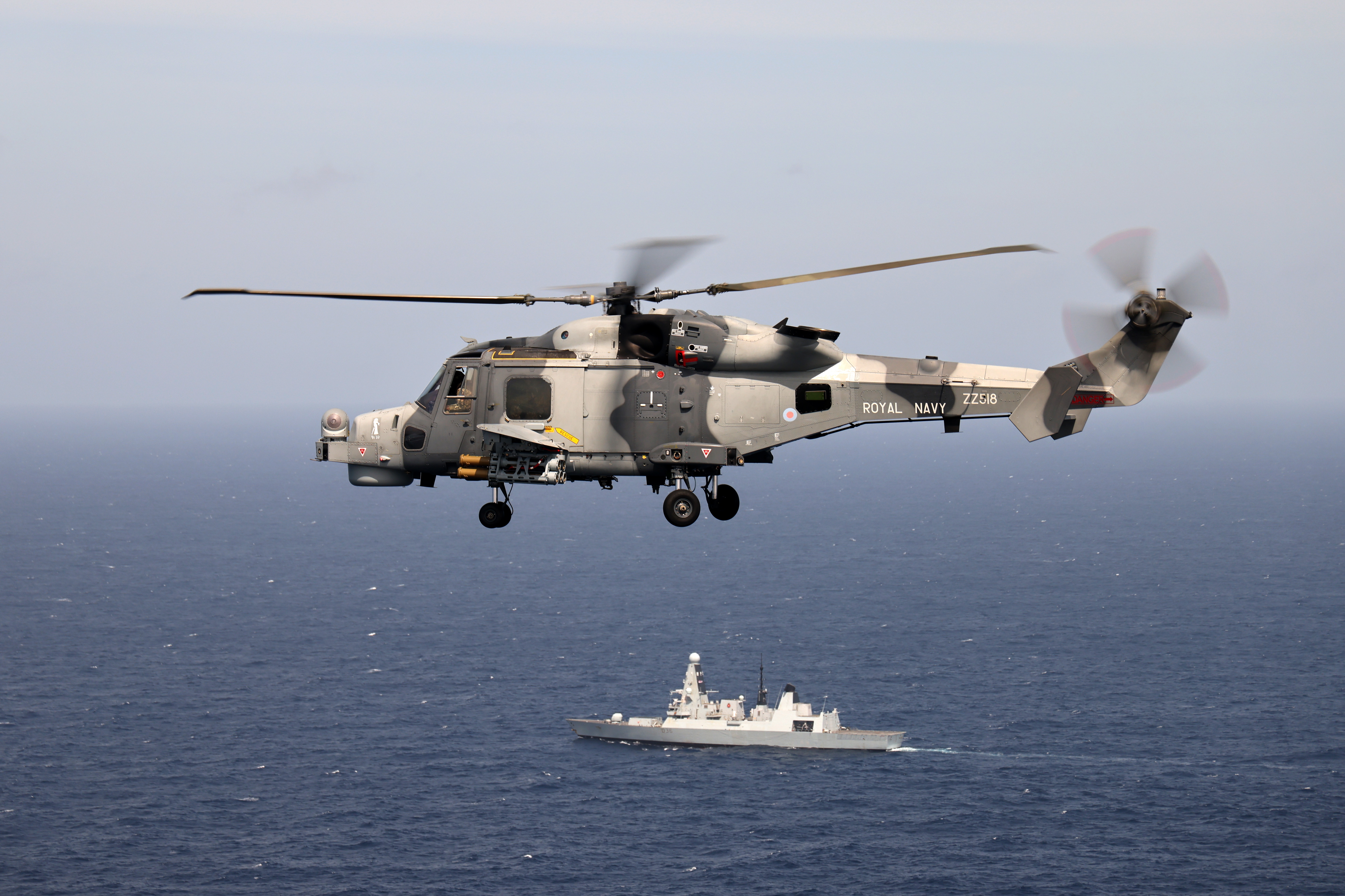 Watch A Royal Navy Wildcat Helicopter Fire Its First Operational ...