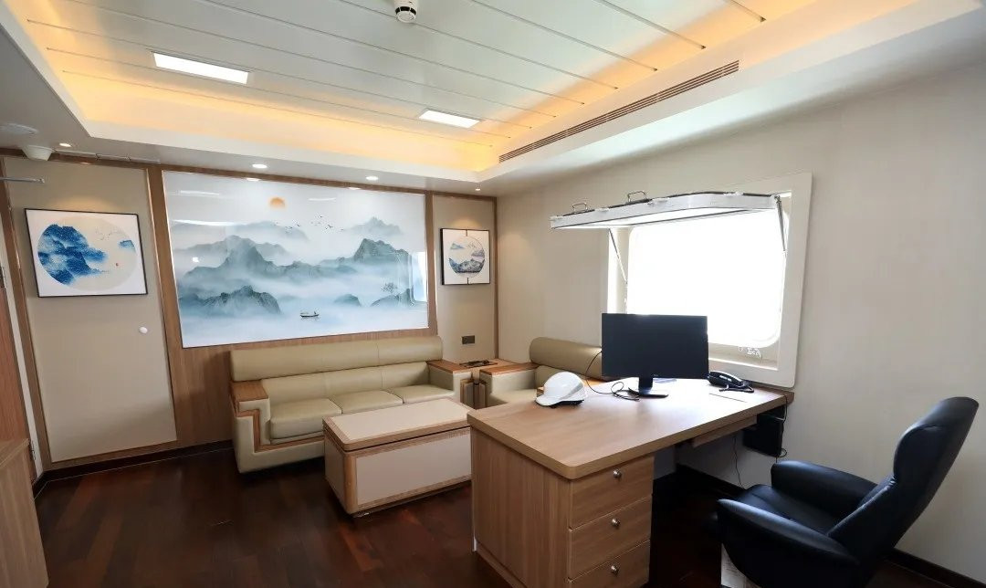 China's Massive New Maritime Patrol Ship Looks Like A Cruise Ship Inside