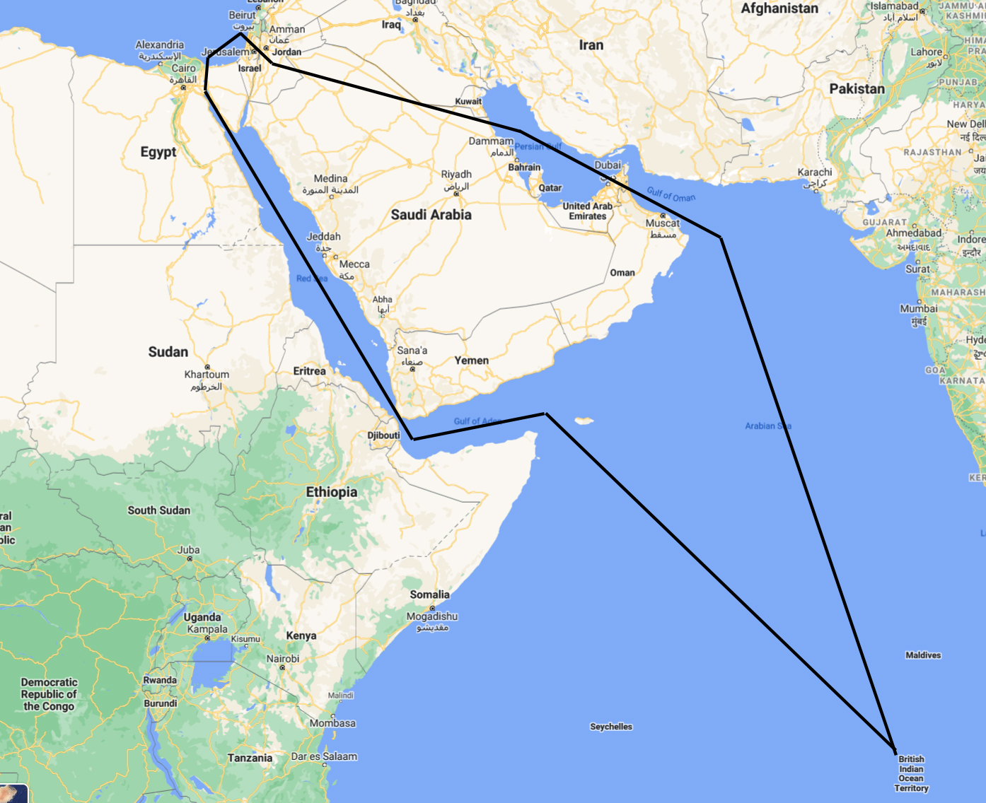 A B-1B Bomber That Just Circumnavigated The Arabian Peninsula Has ...