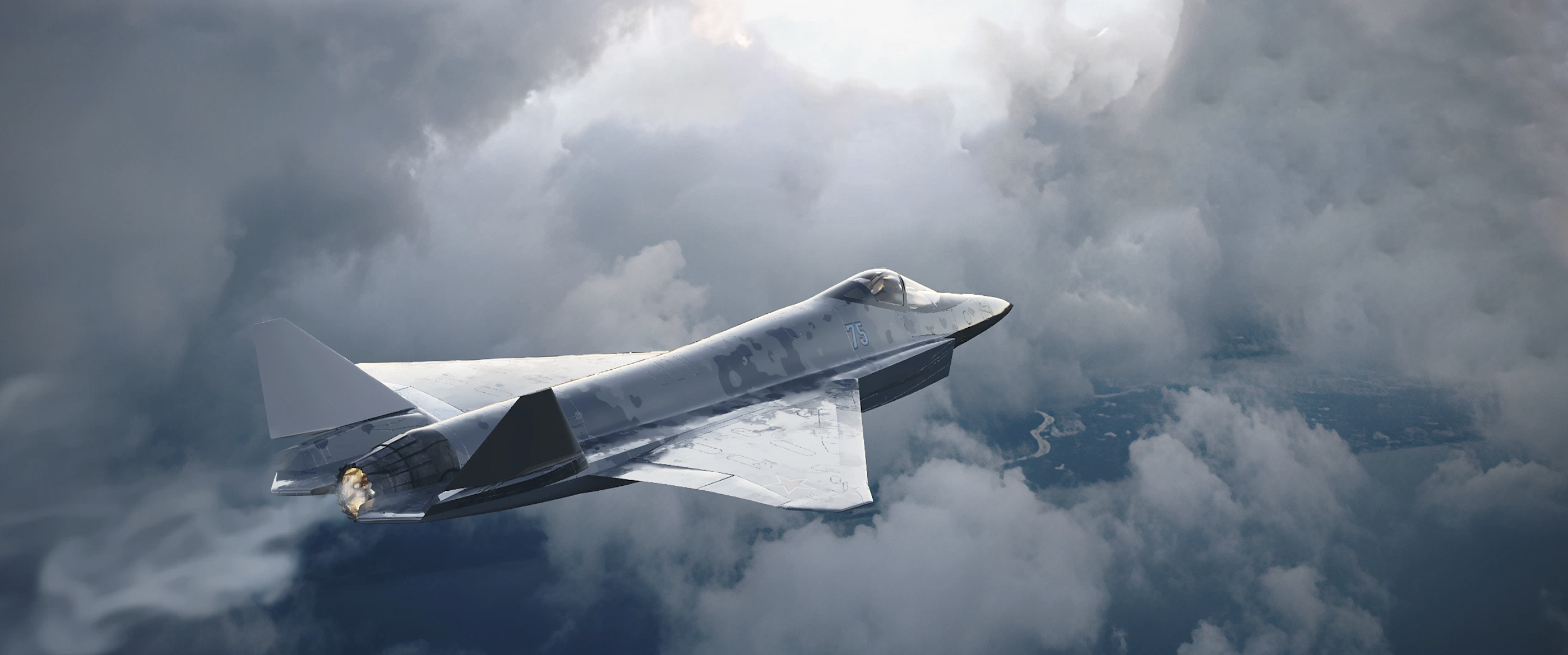 Latest Images Of Russia’s Checkmate Fighter Shows Us Just How Big It ...