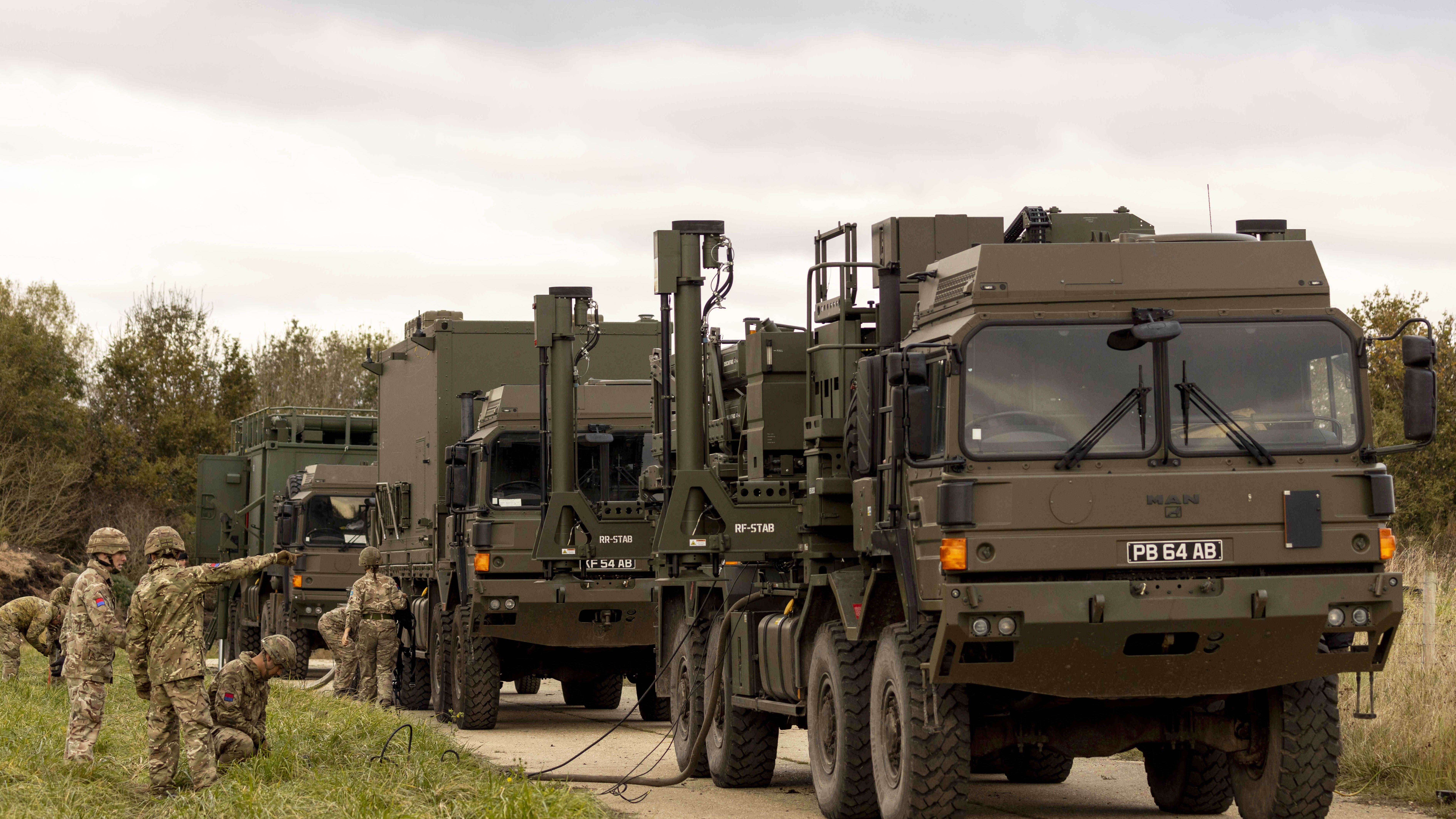 The British Army’s Got Its Hands On Its New Sky Sabre Air Defense Systems