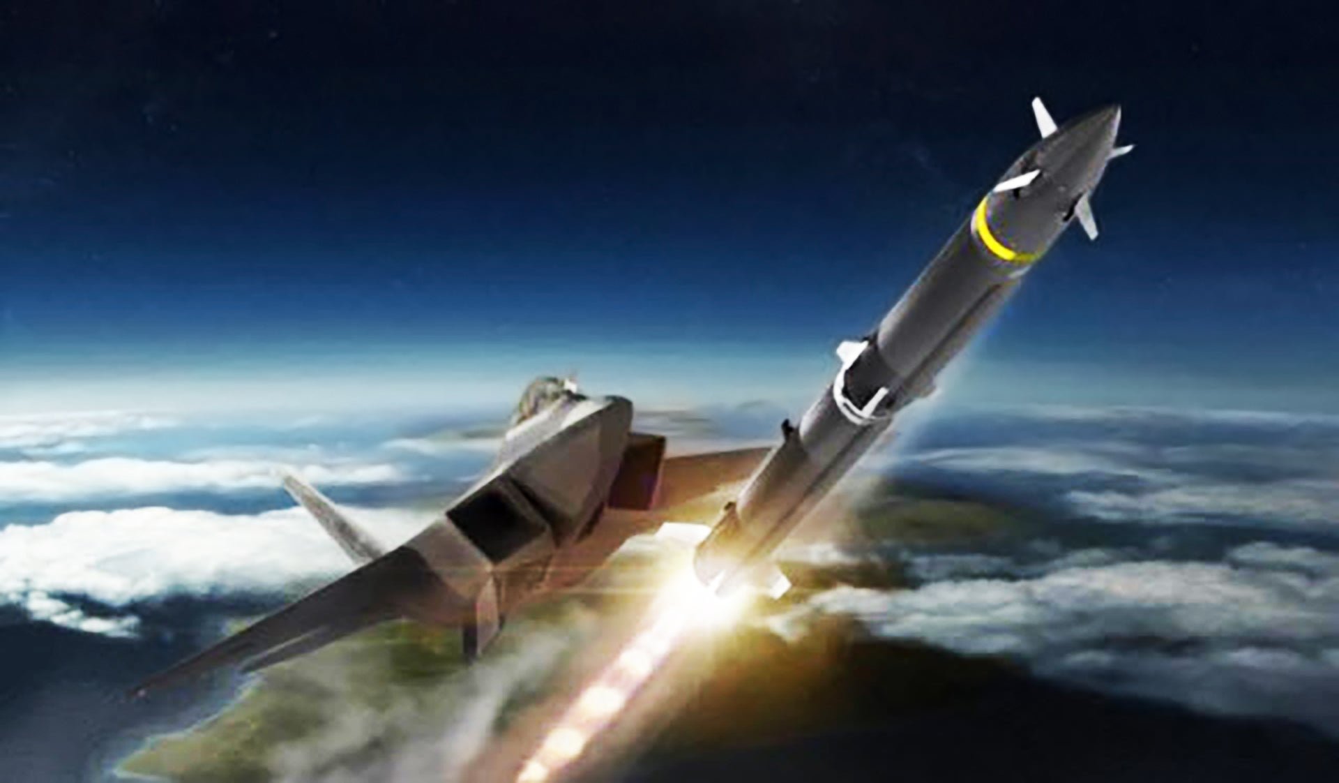 Latest AMRAAM Air-To-Air Missile Aims To Keep Pace With China