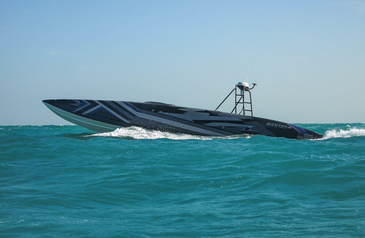 U.S. Navy Tests Unmanned Sailboat Off Jordan