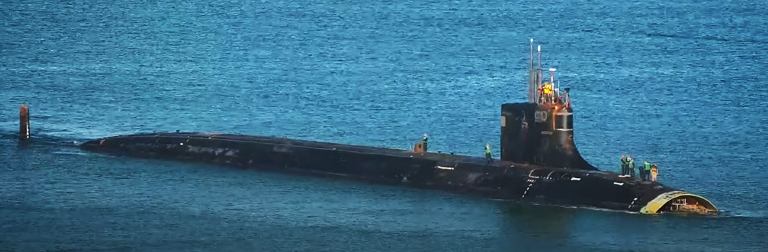 Damaged Submarine USS Connecticut Has Left San Diego On Its Voyage Home ...