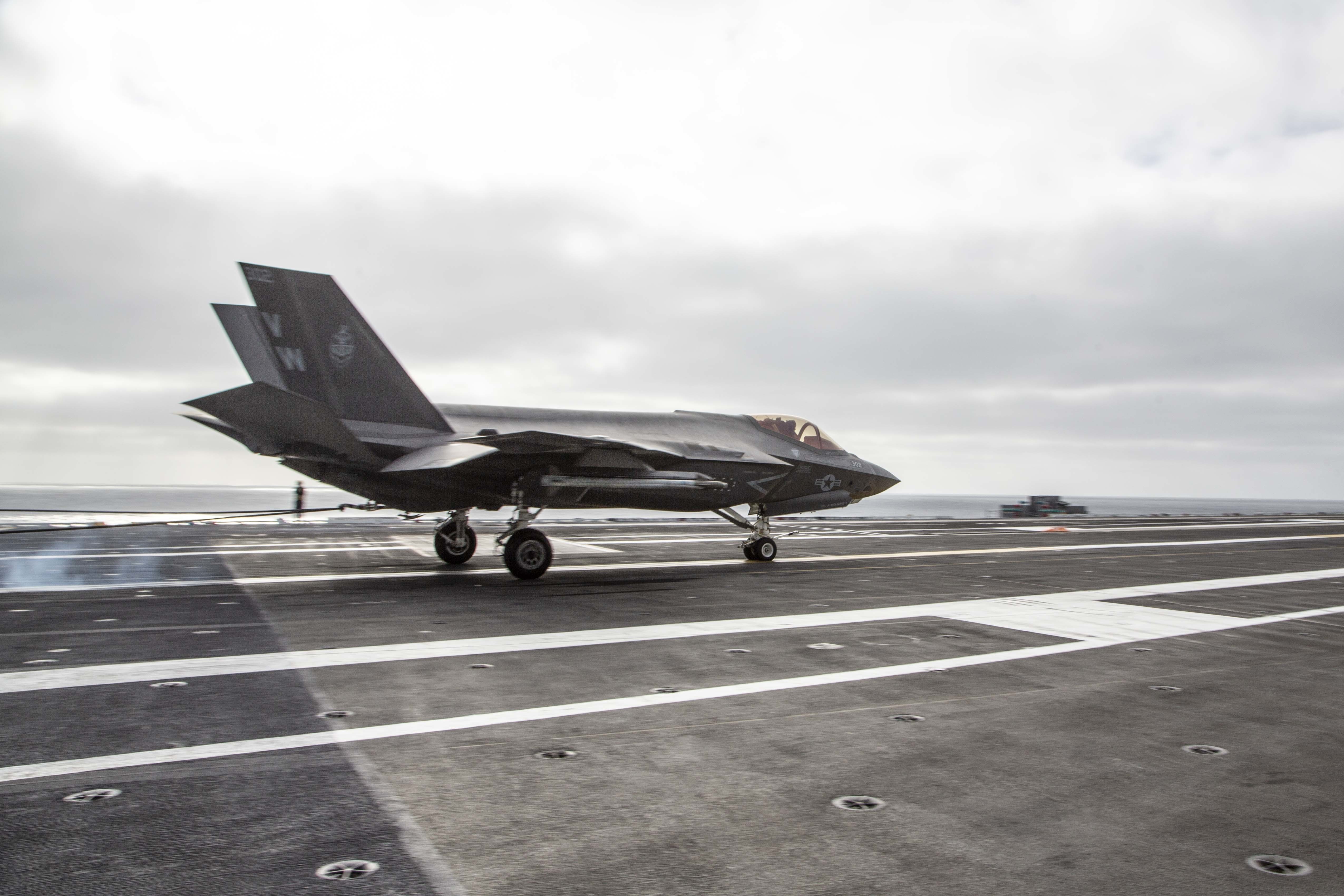 Marine F-35Cs Begin First Carrier Deployment, Type Could Take On Larger ...