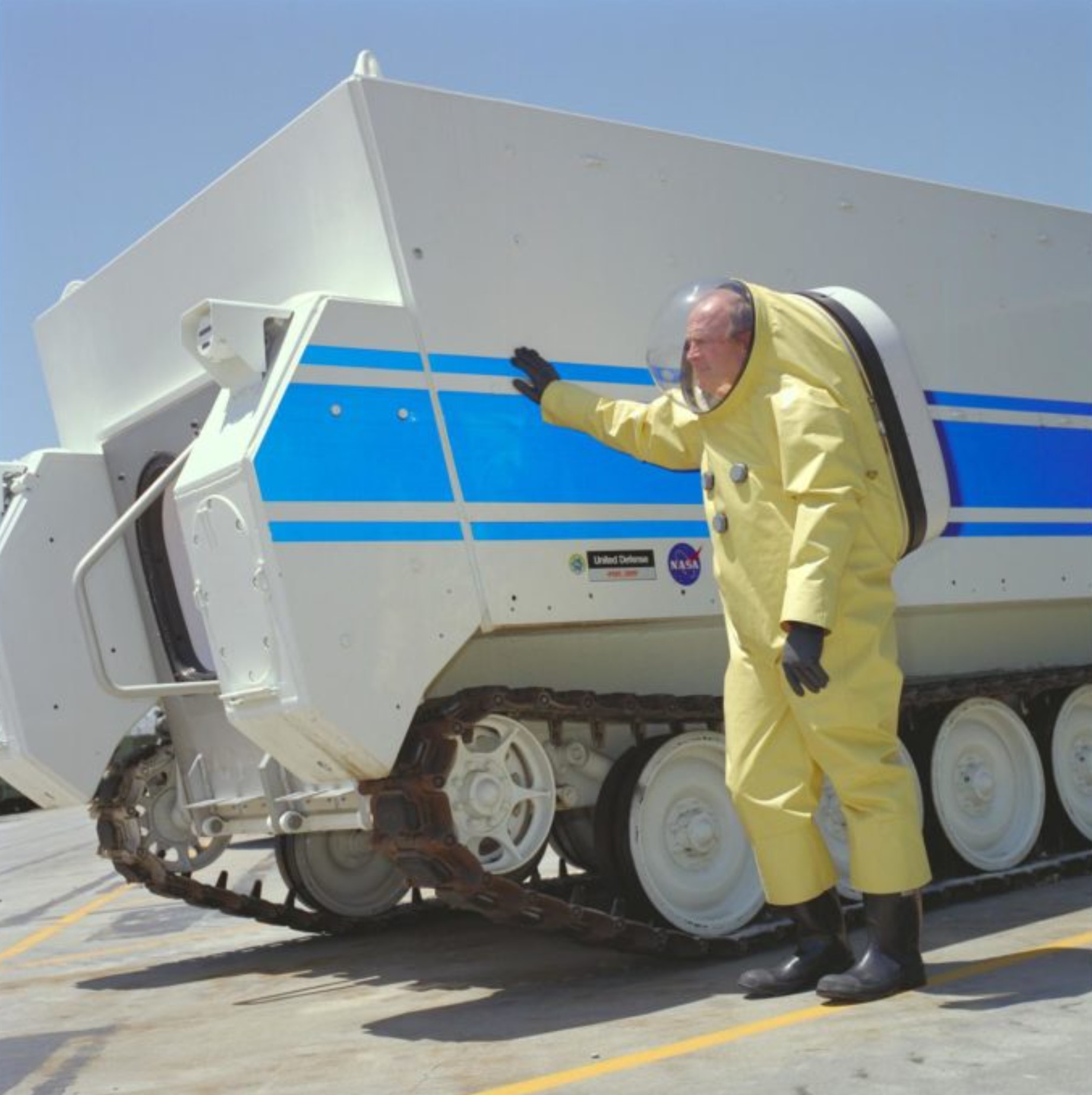 NASA Once Built This Armored HAZMAT Response Vehicle That Was Loaded ...