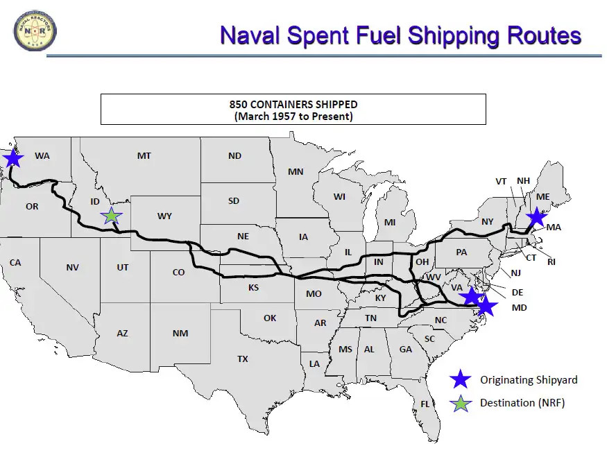 Armored Caboose Designed To Protect Navy Nuclear Waste Trains Begins ...