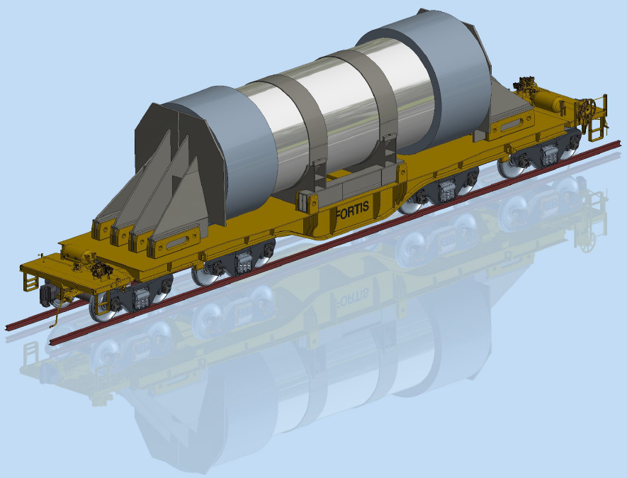 Armored Caboose Designed To Protect Navy Nuclear Waste Trains Begins ...