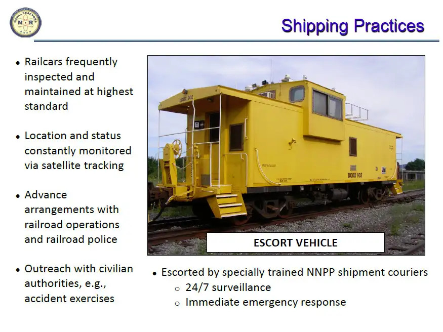 Armored Caboose Designed To Protect Navy Nuclear Waste Trains Begins ...