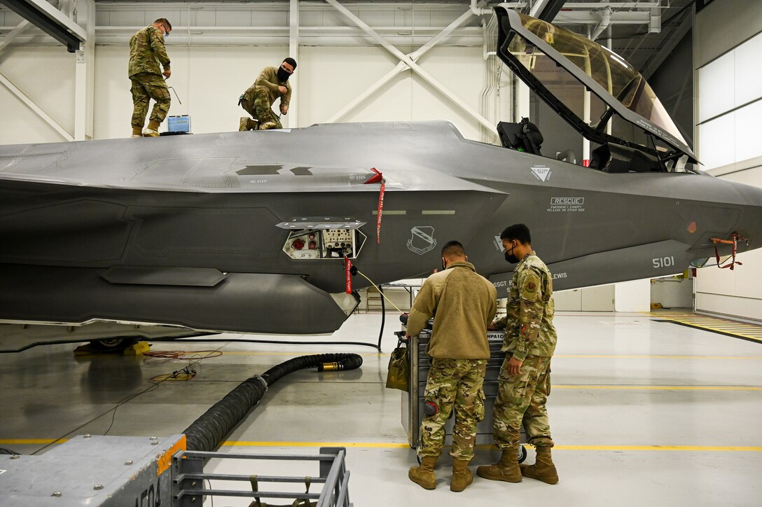 The F-35C's Radar-Absorbent Skin Is Looking Pretty Rough After Months ...