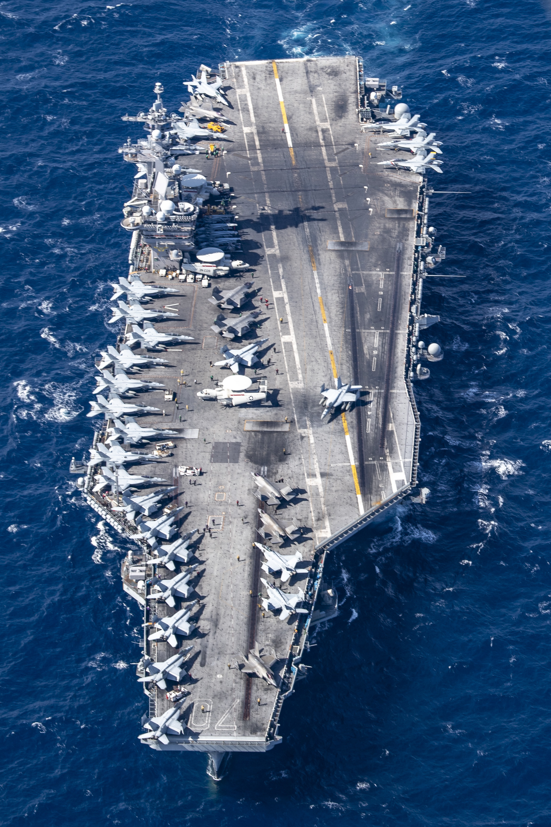 The F-35C's Radar-Absorbent Skin Is Looking Pretty Rough After Months ...