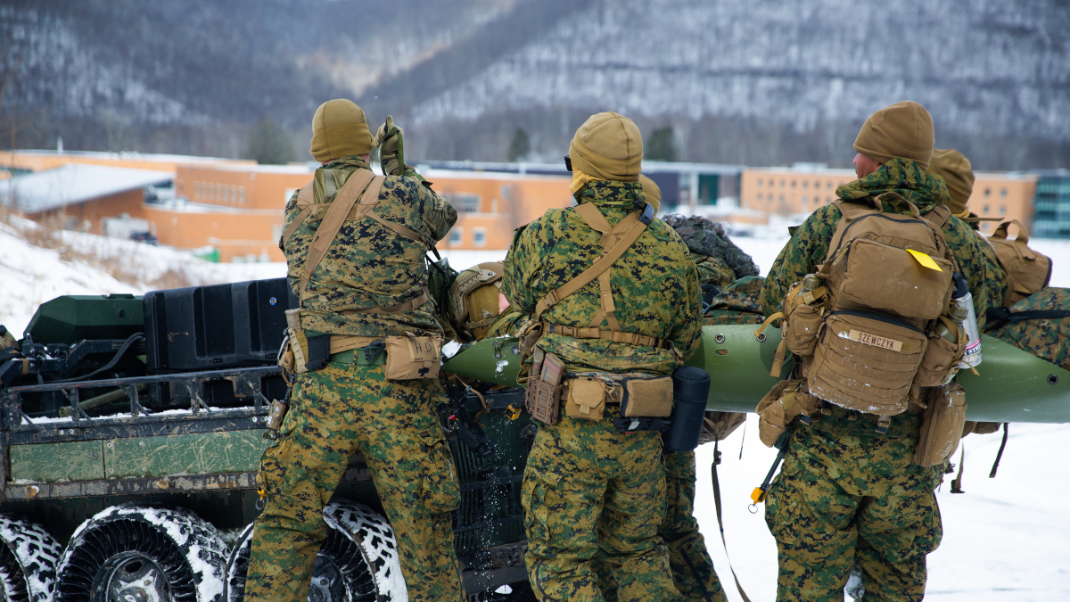 Experimental Marine Unit Deploys 'Hunter Wolf' Unmanned Ground Vehicles ...