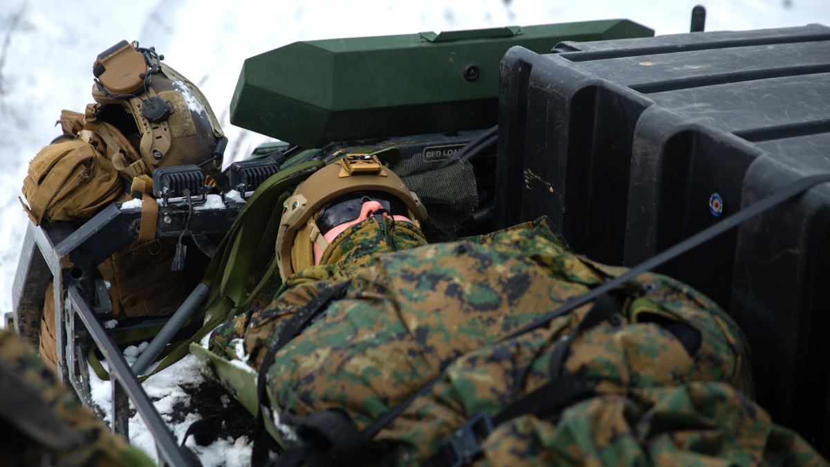 Experimental Marine Unit Deploys 'Hunter Wolf' Unmanned Ground Vehicles ...