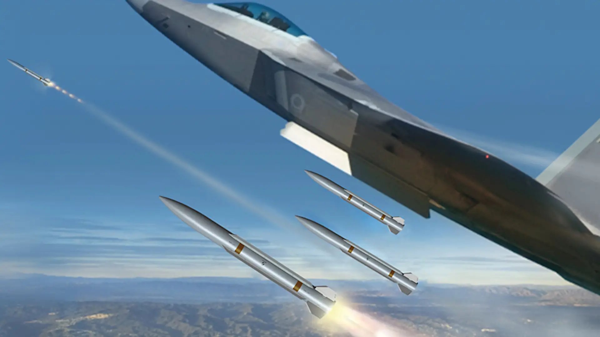 The Air Force Plans To Test-Launch A Mysterious New Air-To-Air Missile
