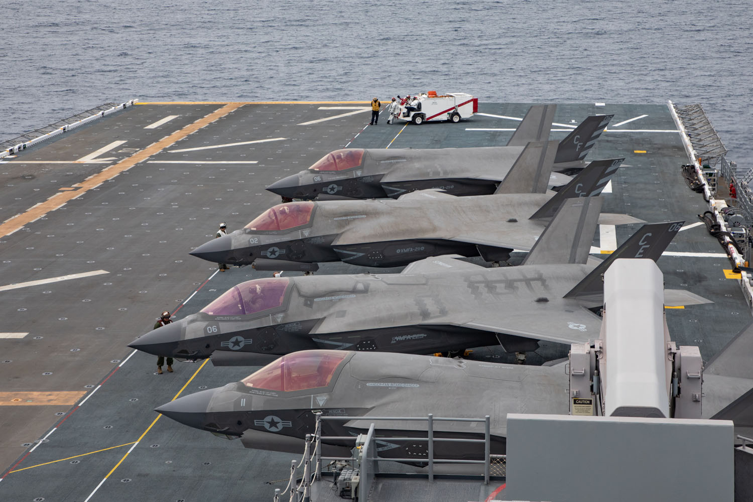 Aboard The Marine's First F-35B-Packed 'Lightning Carrier' (Updated)