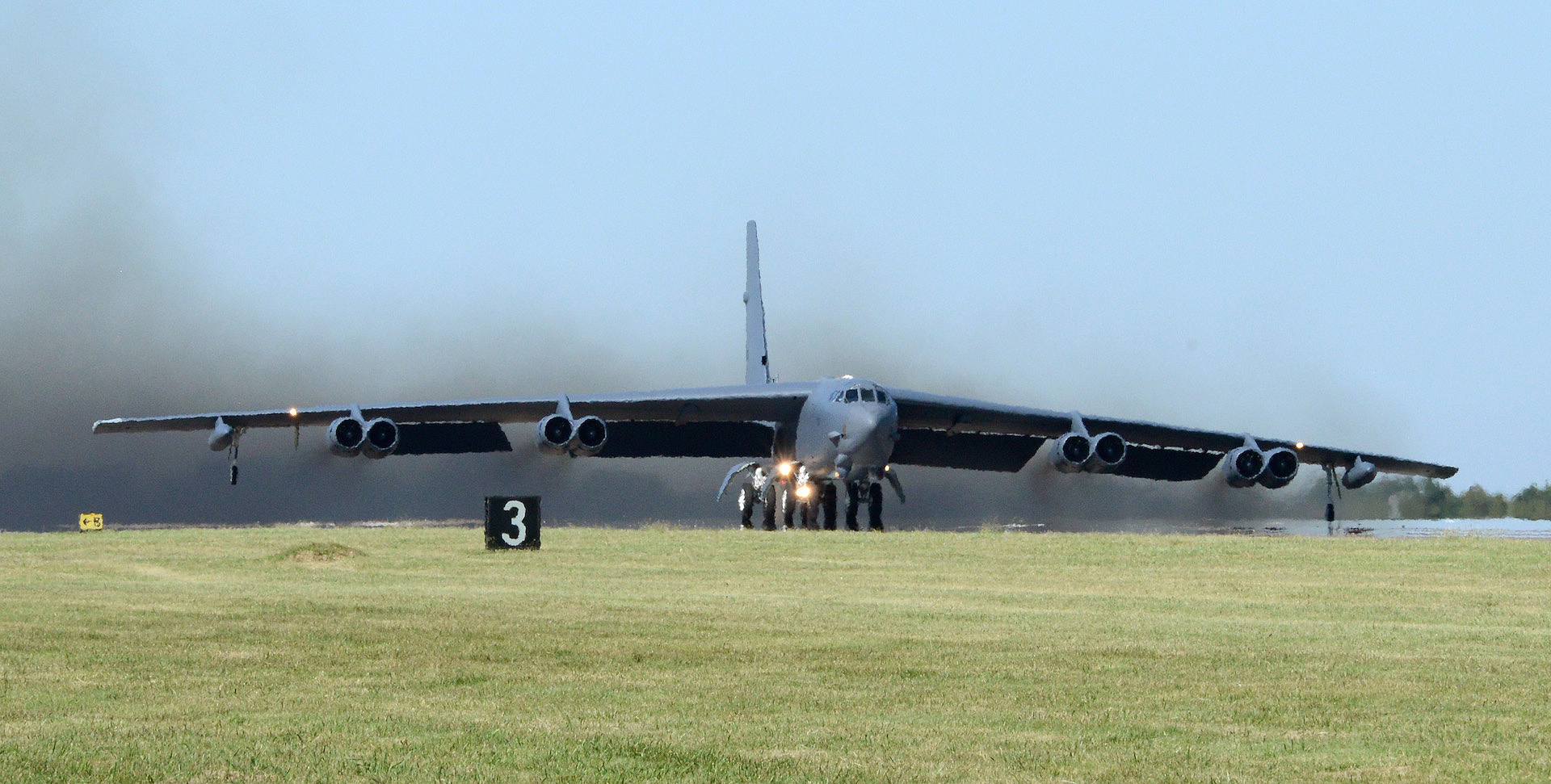 Resurrected B-52H ‘Ghost Rider’ Reenters Active Service At Minot AFB