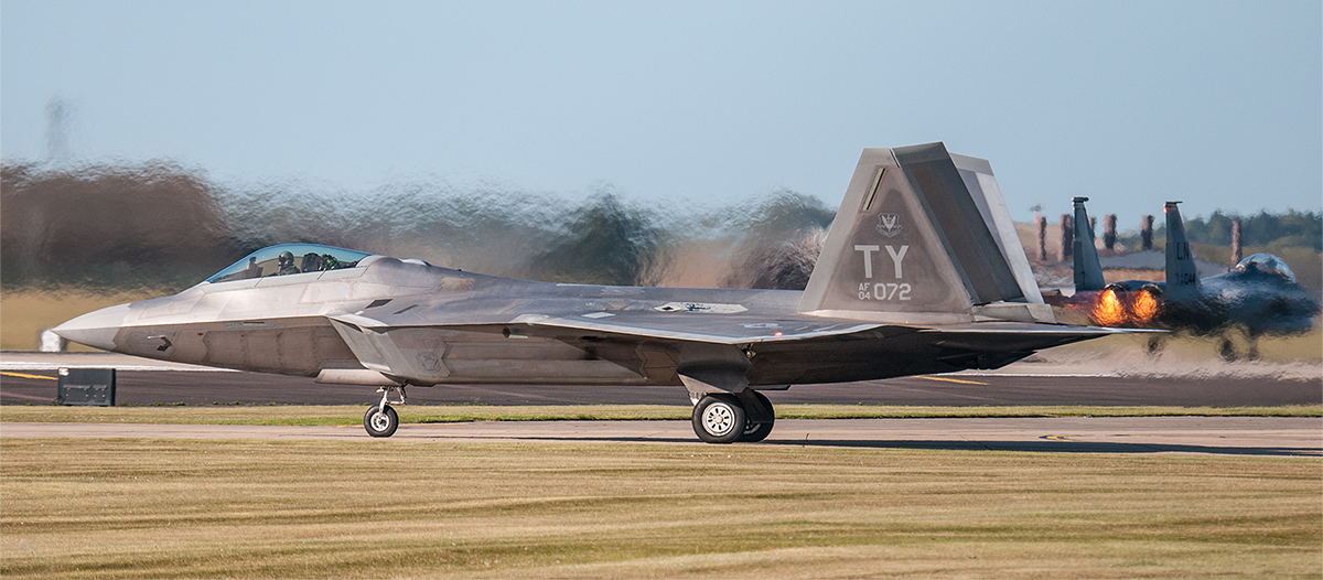 An Inside Look at the F-22s Historic Surprise Deployment to Europe
