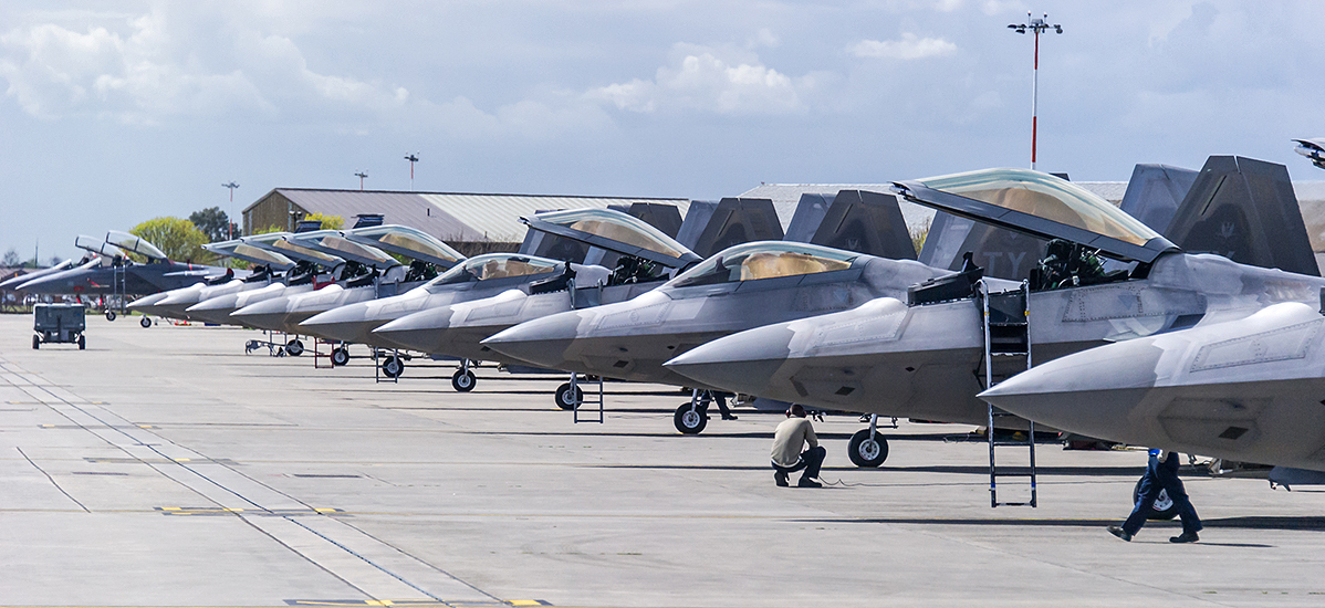 An Inside Look at the F-22s Historic Surprise Deployment to Europe