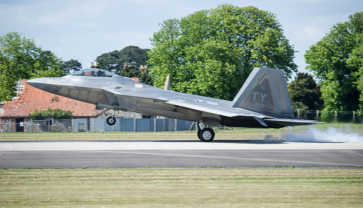 An Inside Look at the F-22s Historic Surprise Deployment to Europe