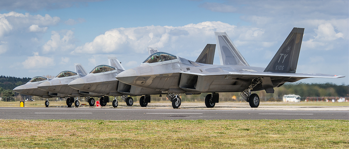 An Inside Look at the F-22s Historic Surprise Deployment to Europe