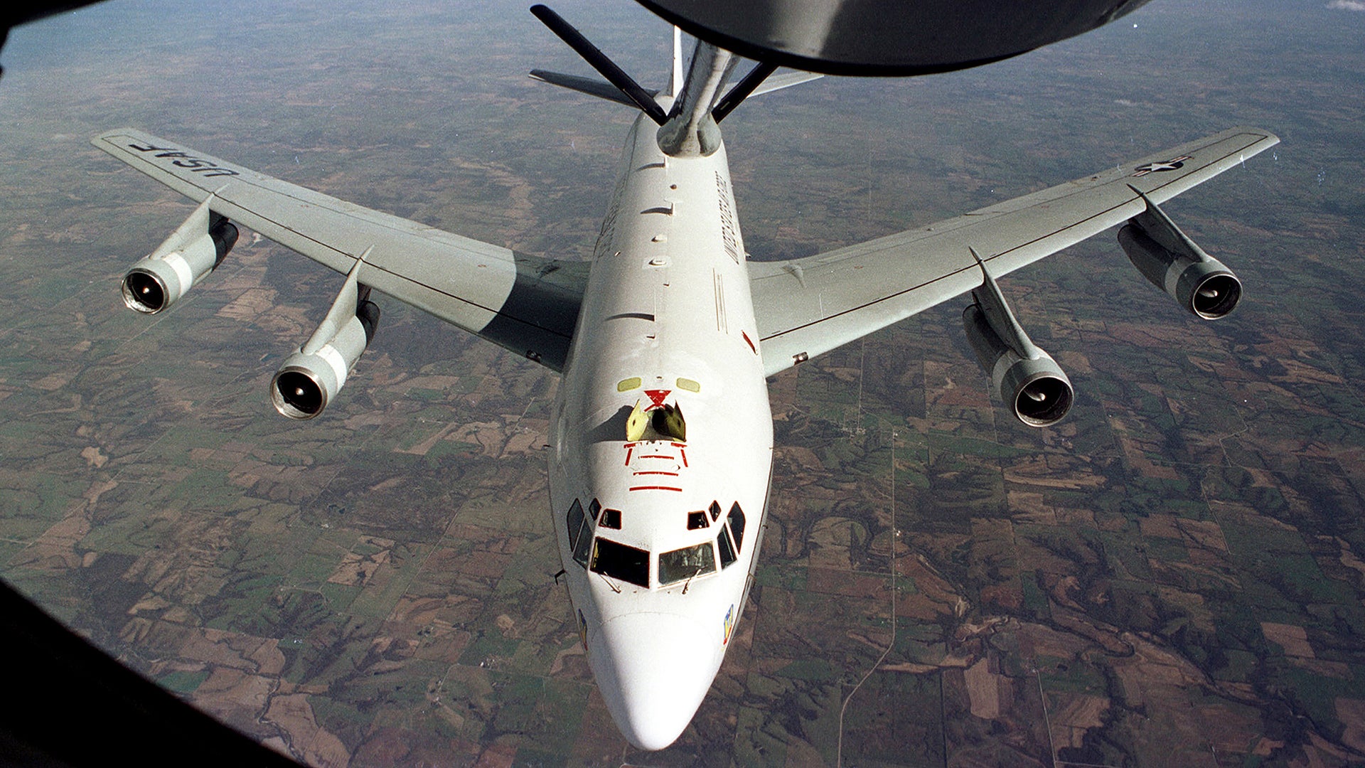 USAF's Nuke Sniffing Plane Is Flying On A Mission Near The Arctic Right Now