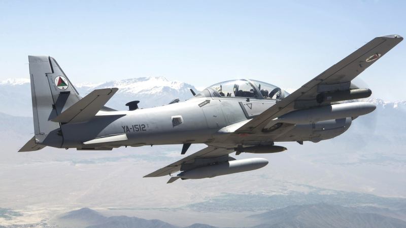 The Air Force Finally Has Its First New AT-6E Wolverine Light Attack ...