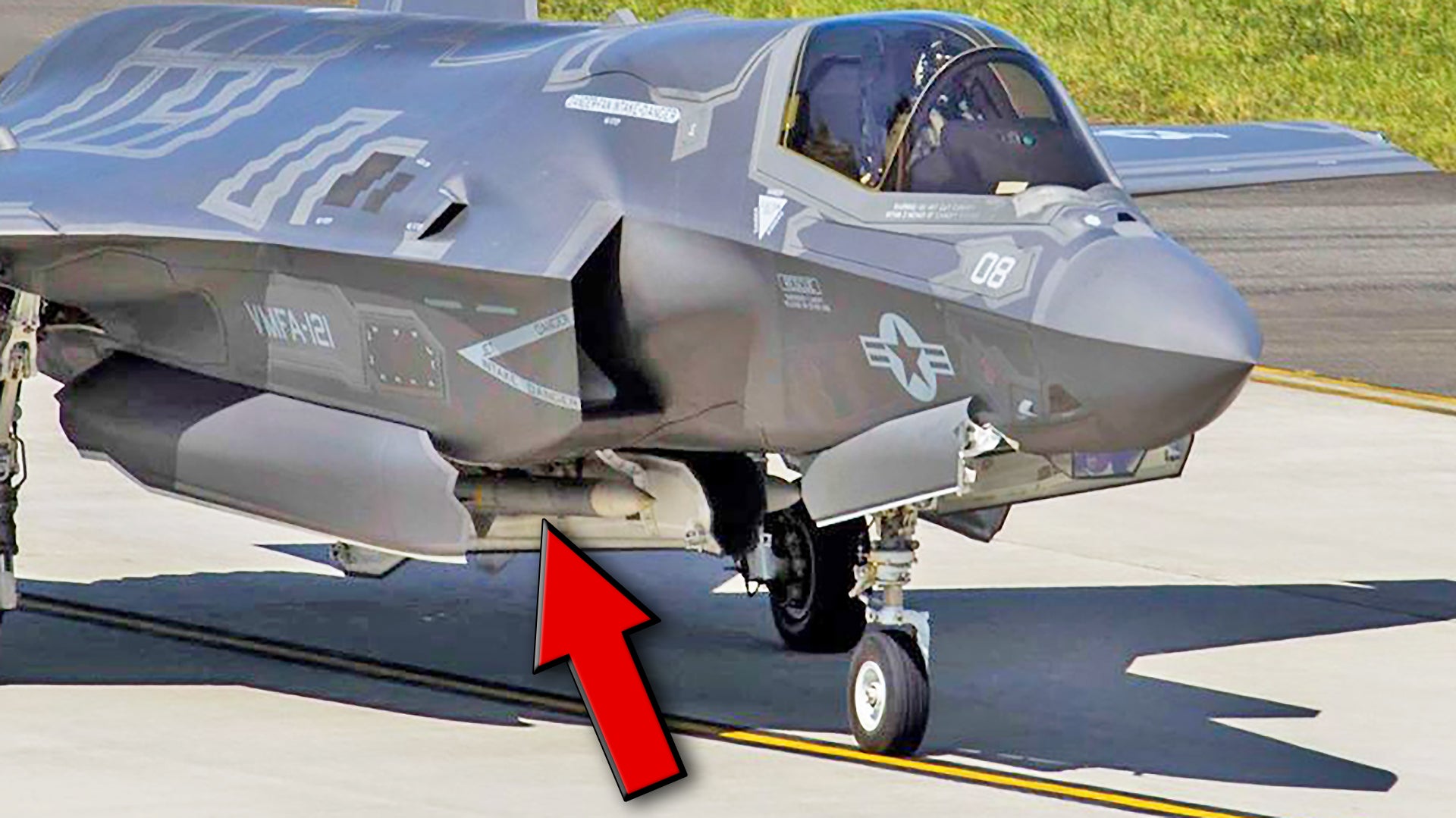 F-35s Were Carrying Live AIM-120 Missiles During Show Of Force Training ...