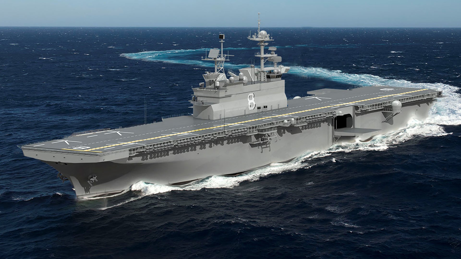 The Next America Class Amphibious Assault Ship Will Almost Be In a ...
