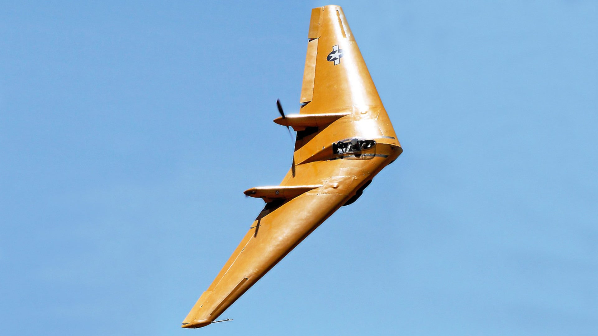 Rare and Historic Northrop Flying Wing Crashes Into Prison Yard In ...