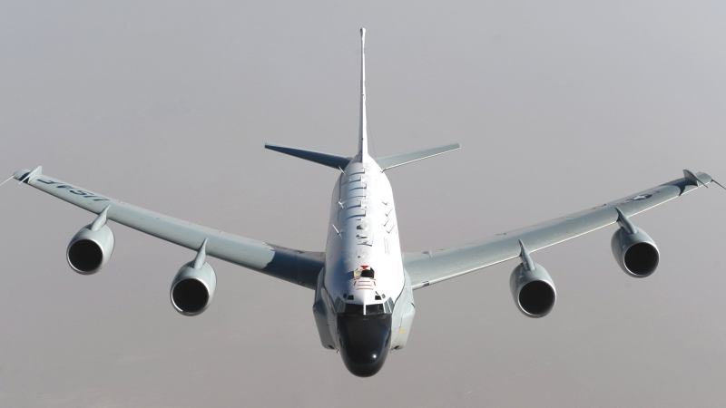 RC-135 Rivet Joint Surveillance Jet Emerges With Puzzling New Modification