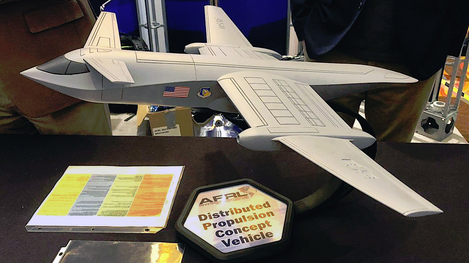 Air Force Displays Model Of Exotic And Potentially Revolutionary Hybrid ...