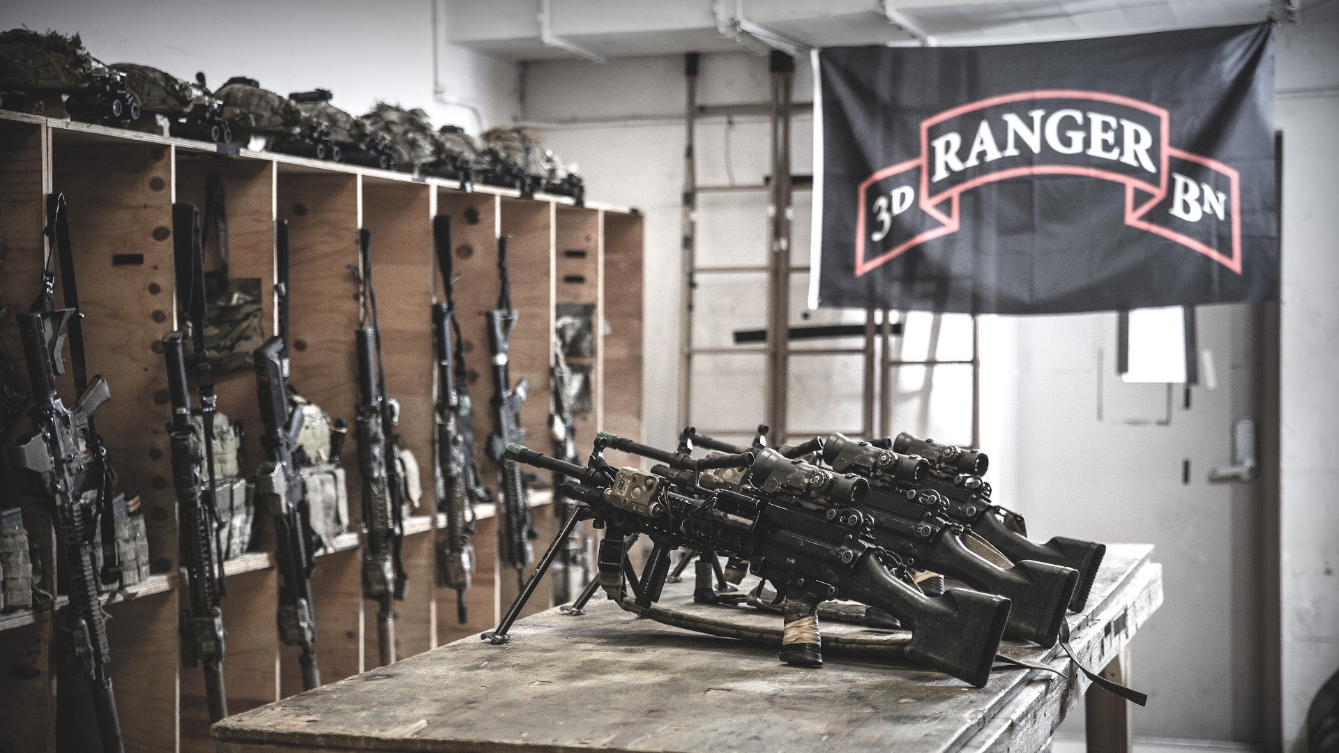 Take A Rare Look Inside An Army Ranger Armory Somewhere In Afghanistan