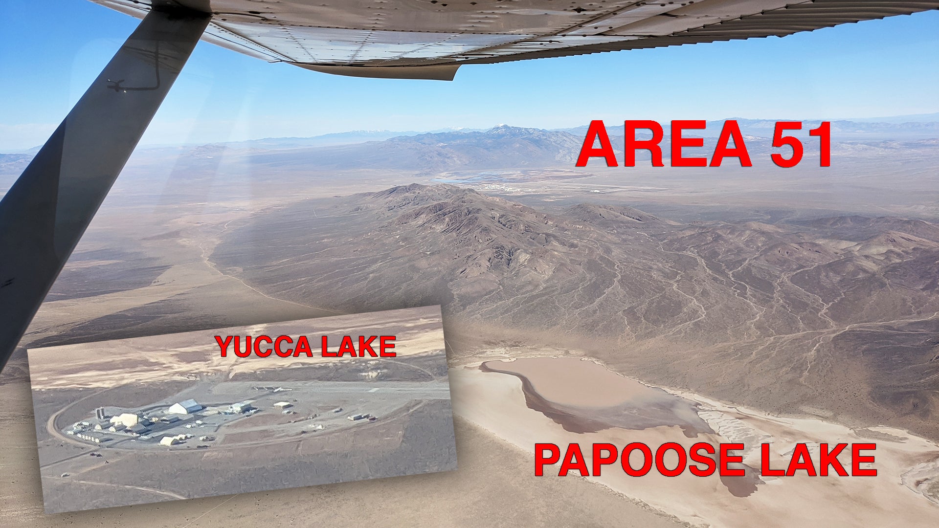Pilot's Rare Trip Around Area 51 Includes Pics Of Range Targets, Drone ...